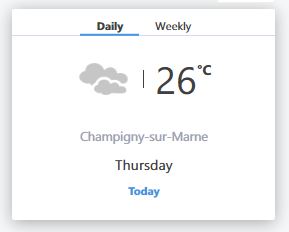 Weather – Help Center - Powell Software