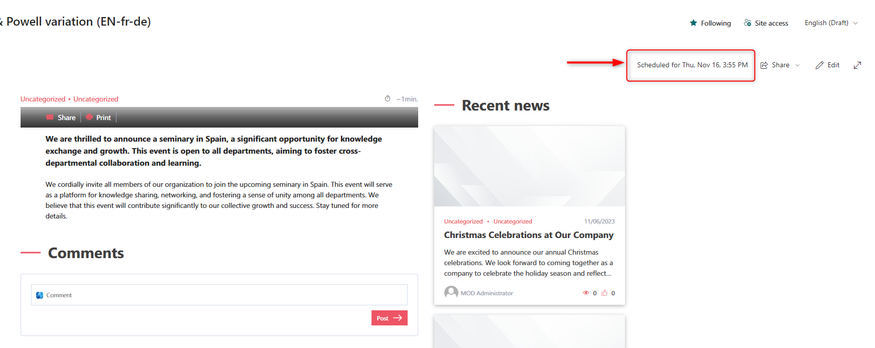 Release 2023 - November 10th – Help Center - Powell Software