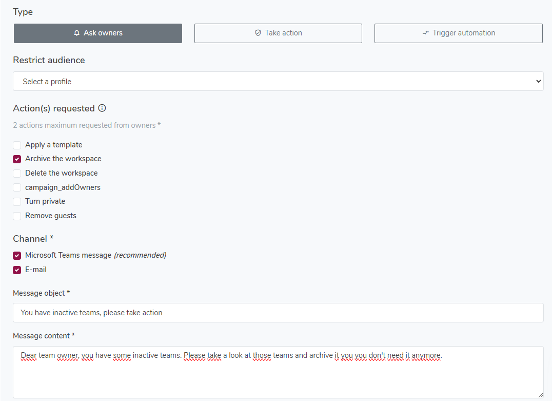 Campaigns – Help Center - Powell Software