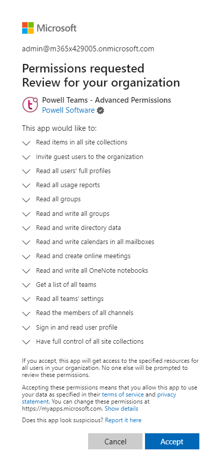Authentication & Security access – Help Center - Powell Software